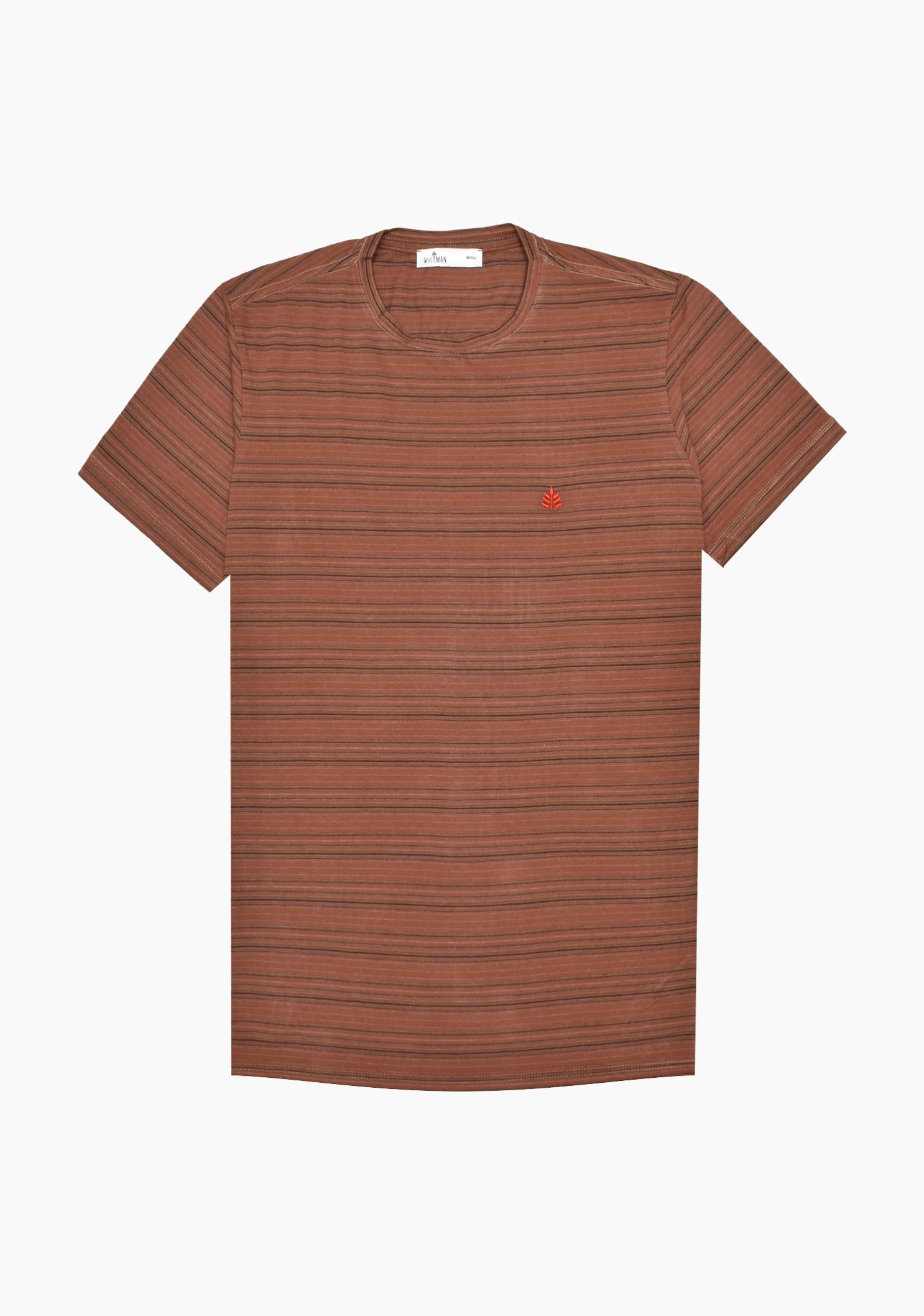 Camiseta Billie Líneas Del Terracota Verde-Negro – Whitman Colombia